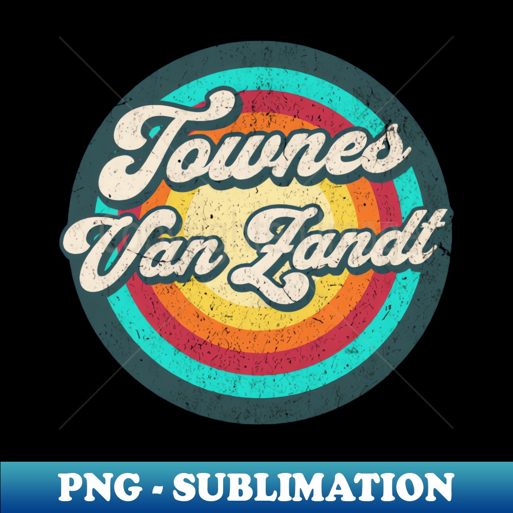 vintage rainbow circle art v1 - Instant PNG Sublimation Down | Inspire ...