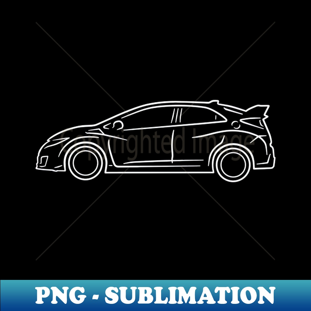 Civic Type R FK2 - Aesthetic Sublimation Digital File - Perf | Inspire ...