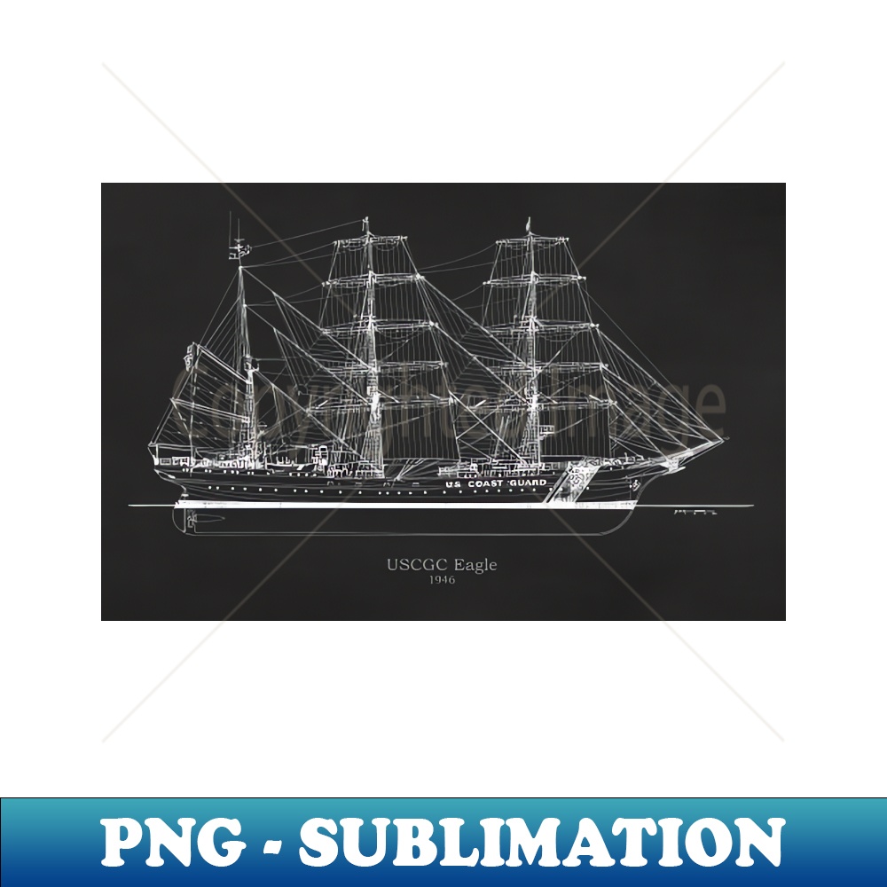 United States Coast Guard Cutter Eagle wix-327 - P - PNG Tra | Inspire ...