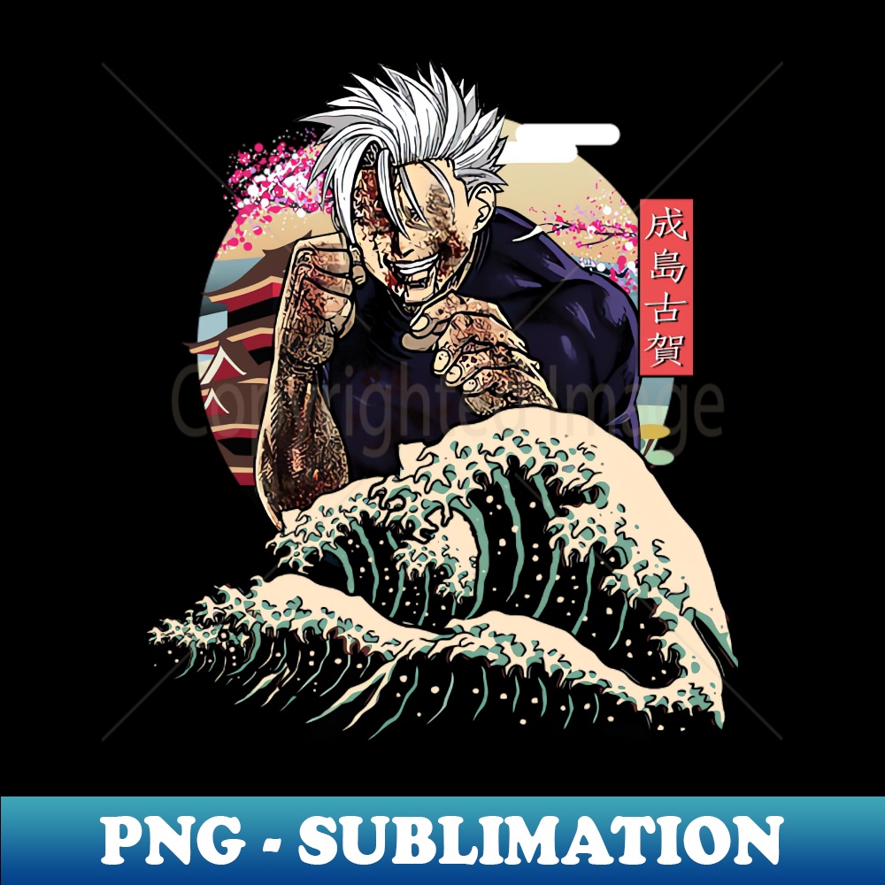 Ohma Tokitas Journey Kengan Anime Art Tee - Signature Sublim | Inspire ...