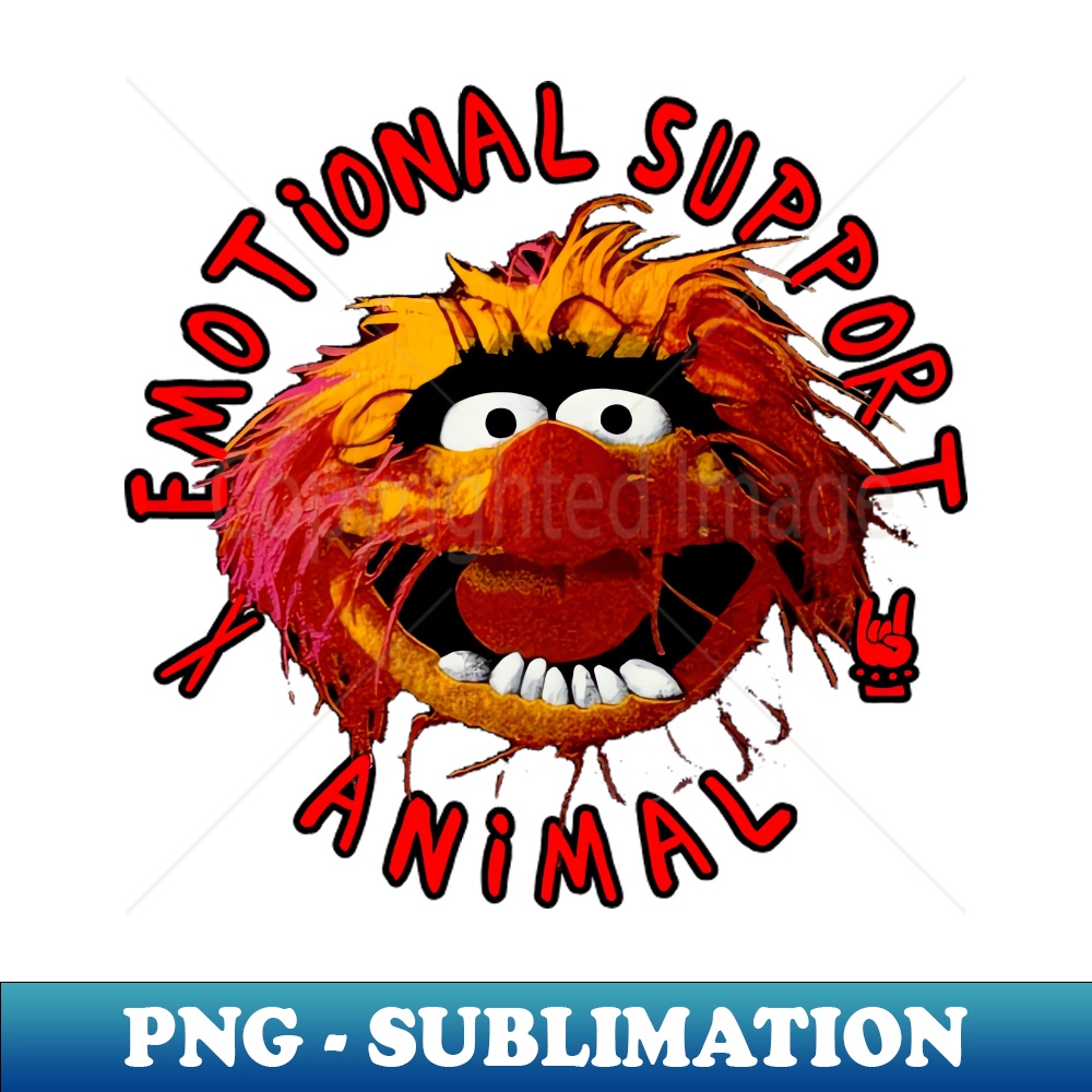 Muppets Emotional Support Animal - PNG Transparent Sublimati | Inspire ...