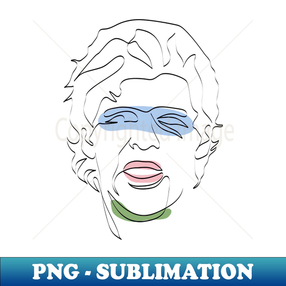One-Line Art Diego Maradona - Premium Sublimation Digital Do | Inspire ...