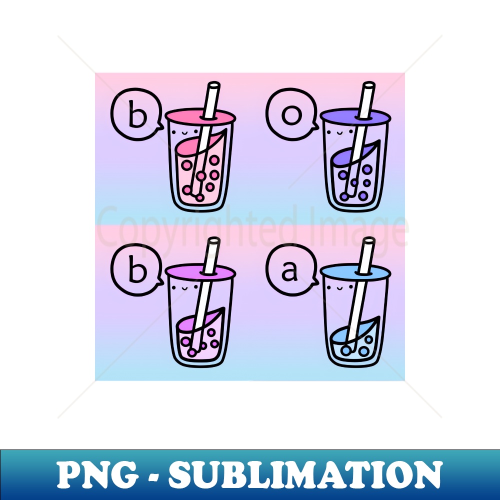 Boba Tea Collage - Professional Sublimation Digital Download | Inspire ...