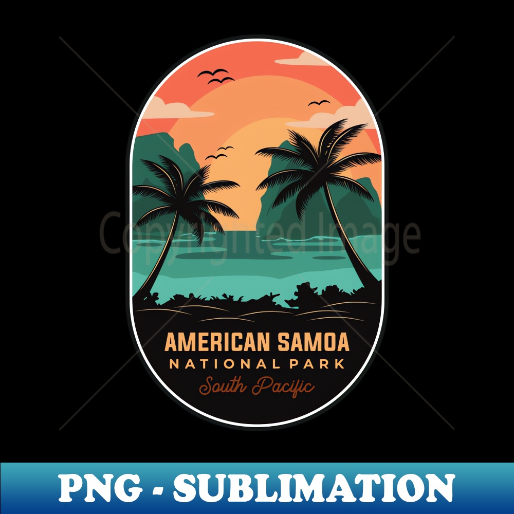 American Samoa National Park - PNG Transparent Sublimation D - Inspire ...