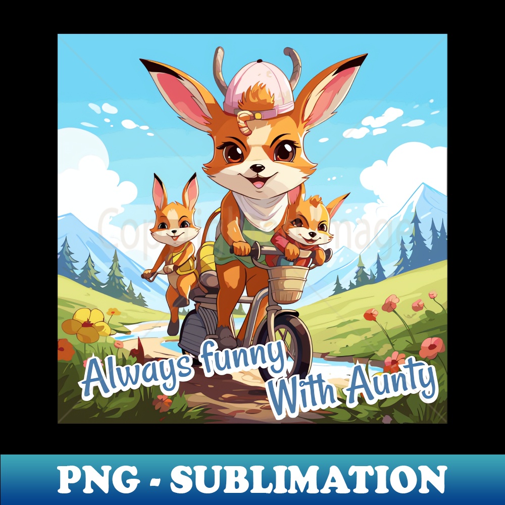 Always funny with aunty - Premium Sublimation Digital Downlo | Inspire ...