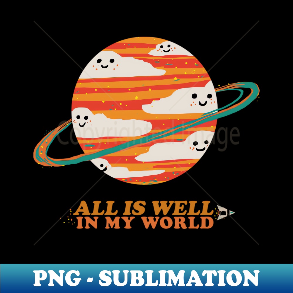 All is Well in My World - PNG Transparent Digital Download F | Inspire ...