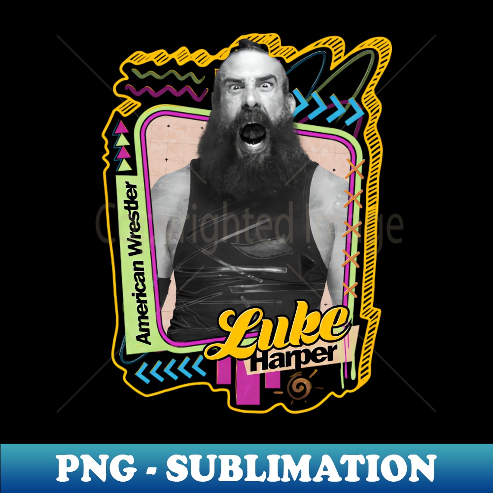 Luke Harper - Pro Wrestler - High-Quality PNG Sublimation Do | Inspire ...