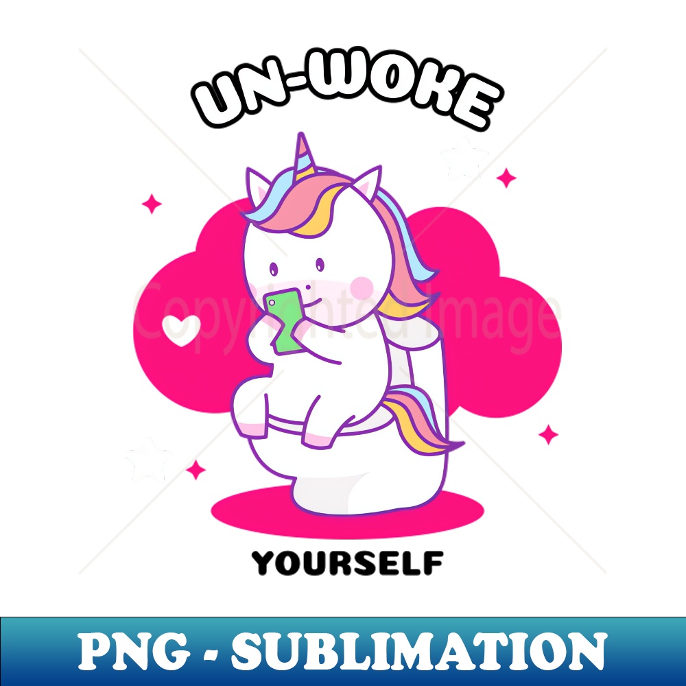 Unwoke - PNG Transparent Digital Download File for Sublimati | Inspire ...