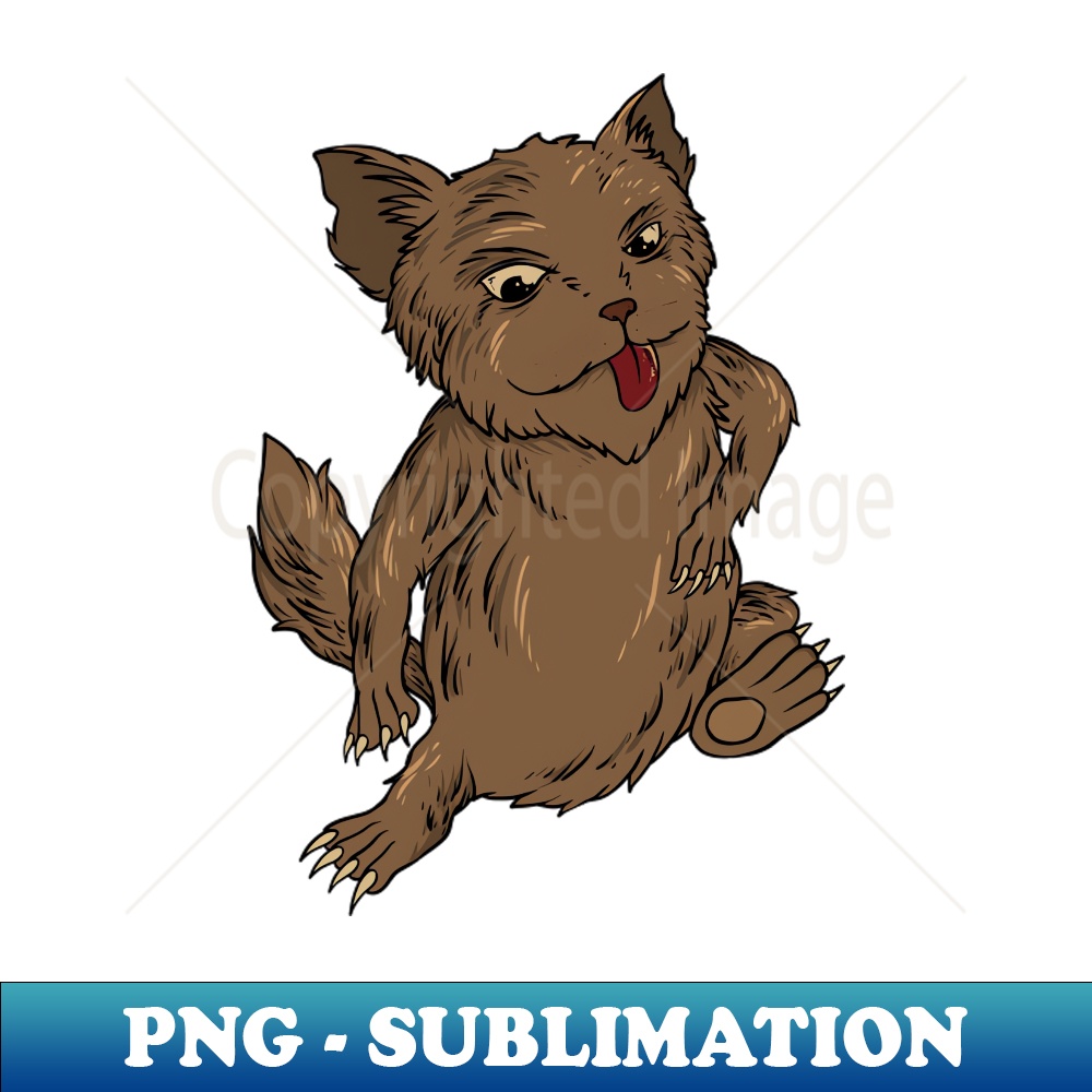 Brown cat - Exclusive Sublimation Digital File - Transform Y - Inspire ...