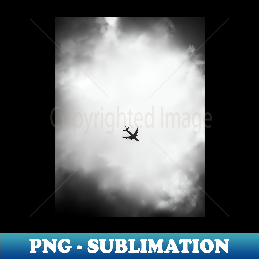 Clouds Sky Plane Flight Travel Away - Signature Sublimation | Inspire ...