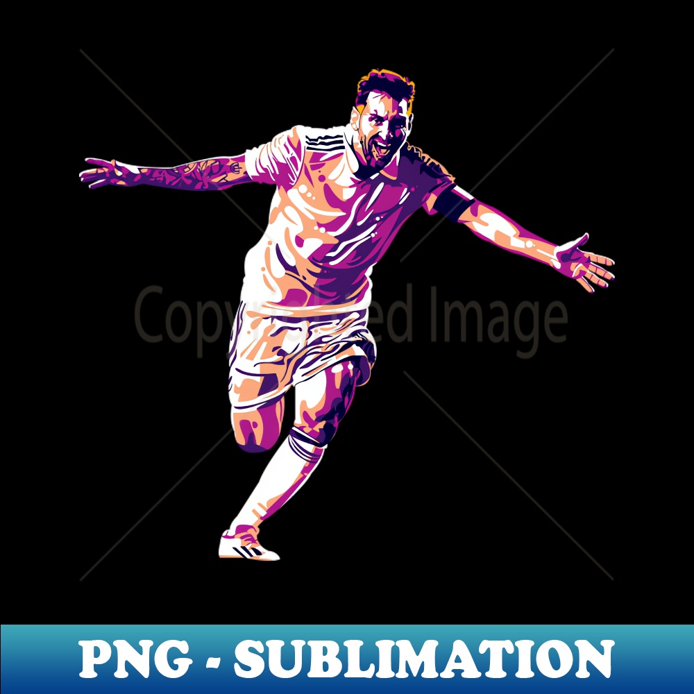 Lionel Messi in Pink - Premium PNG Sublimation File - Perfec | Inspire ...