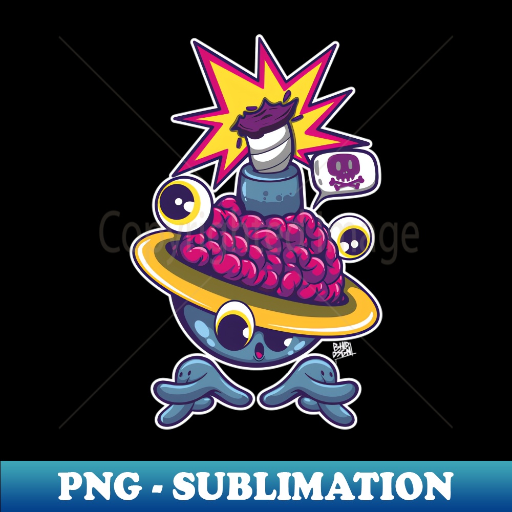 brain explosion - PNG Transparent Sublimation File - Revolut | Inspire ...