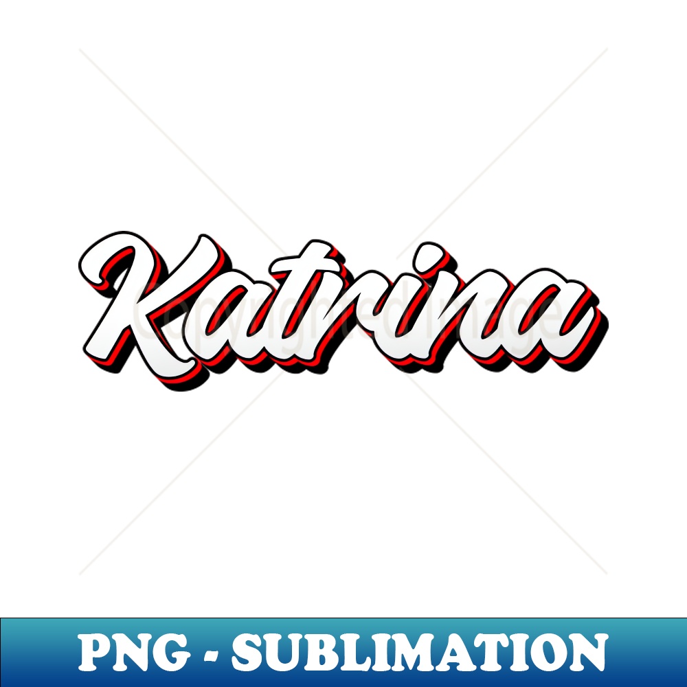 Katrina name - cool 70s retro font - Aesthetic Sublimation D | Inspire ...