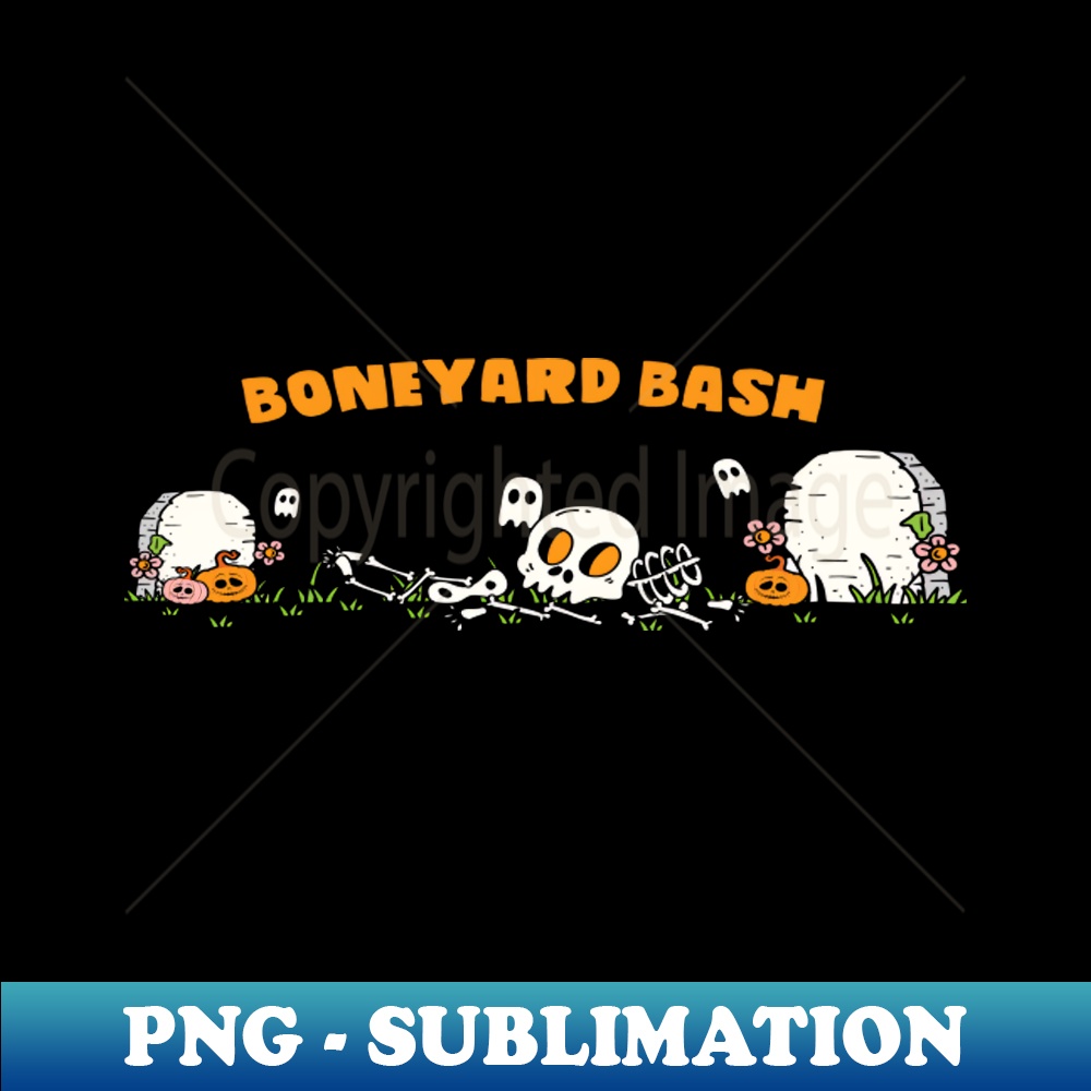 Boneyard Bash - Premium Sublimation Digital Download - Vibra | Inspire Uplift