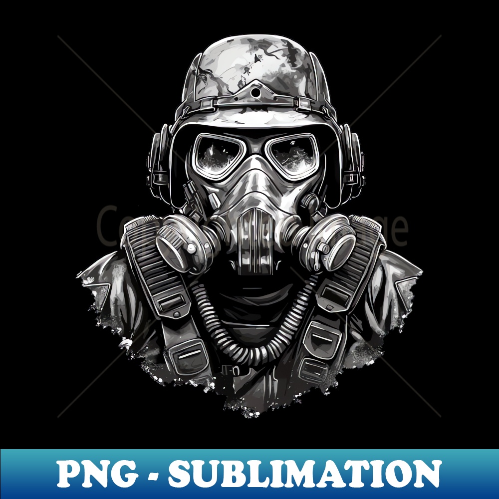 Soldier War Mask - PNG Transparent Sublimation File - Perfec - Inspire ...