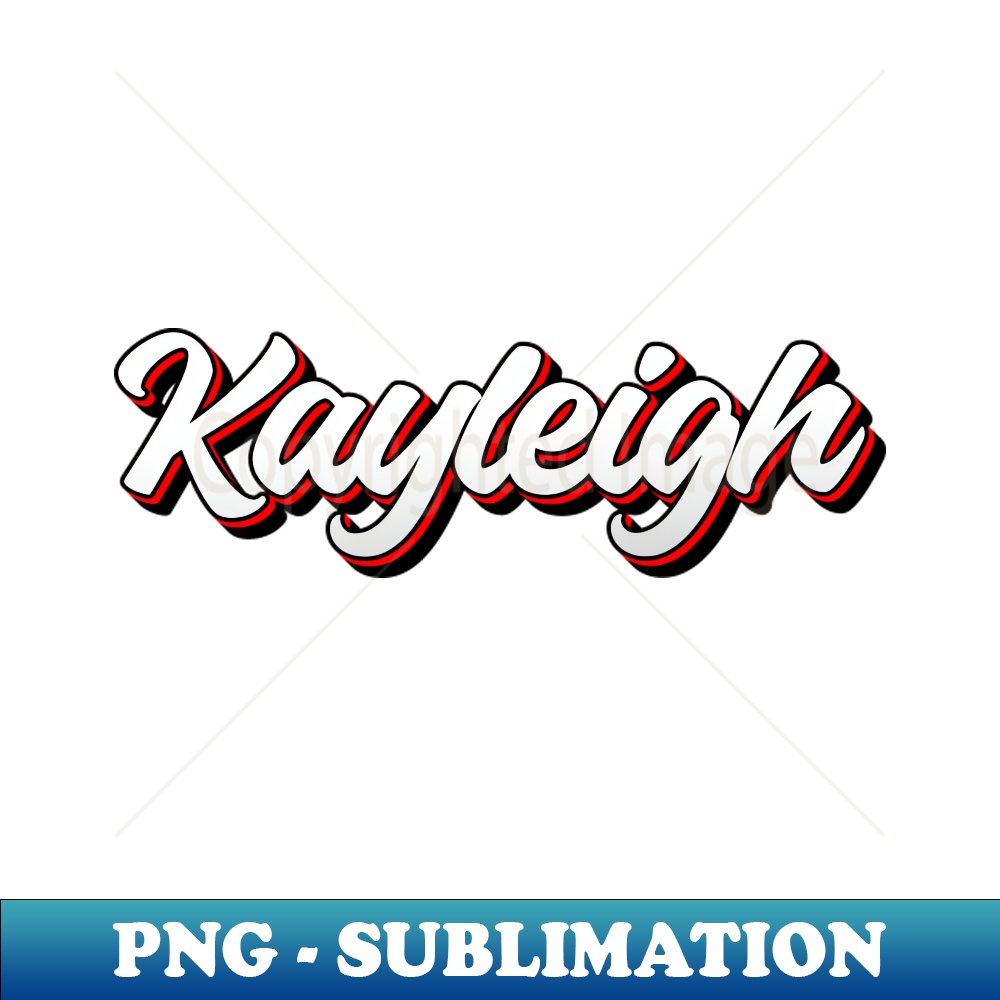 Kayleigh name - cool 70s retro font - Exclusive PNG Sublimat - Inspire ...