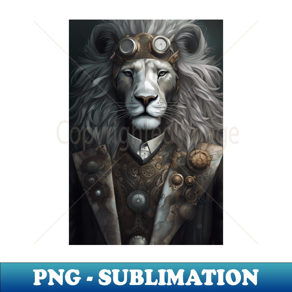 Steampunk Lion - Unique Sublimation PNG Download - Bring You | Inspire ...