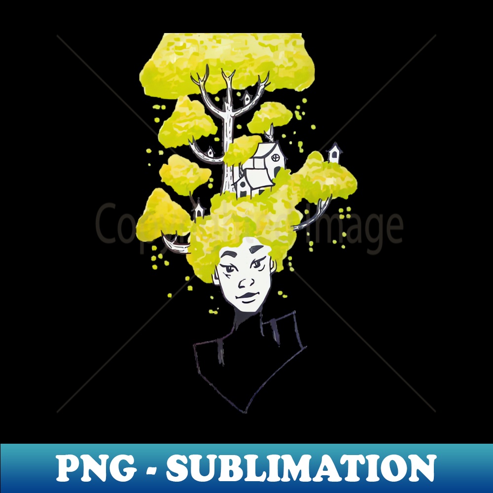 Green trees - PNG Transparent Sublimation File - Add a Festi | Inspire ...