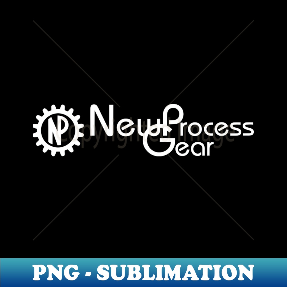 New Process Gear Logo - PNG Transparent Sublimation File - C | Inspire ...