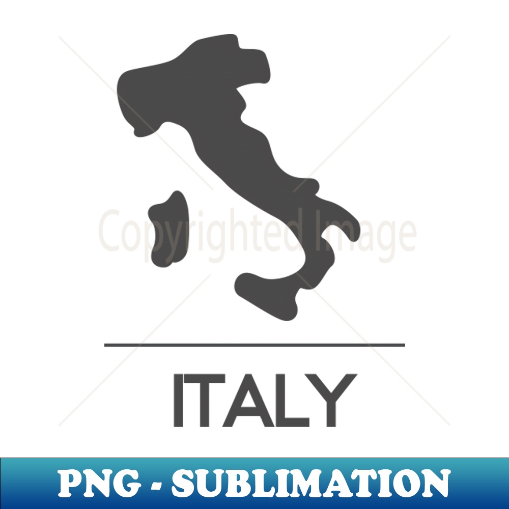 Italy Map Design - Premium PNG Sublimation File - Fashionabl | Inspire ...