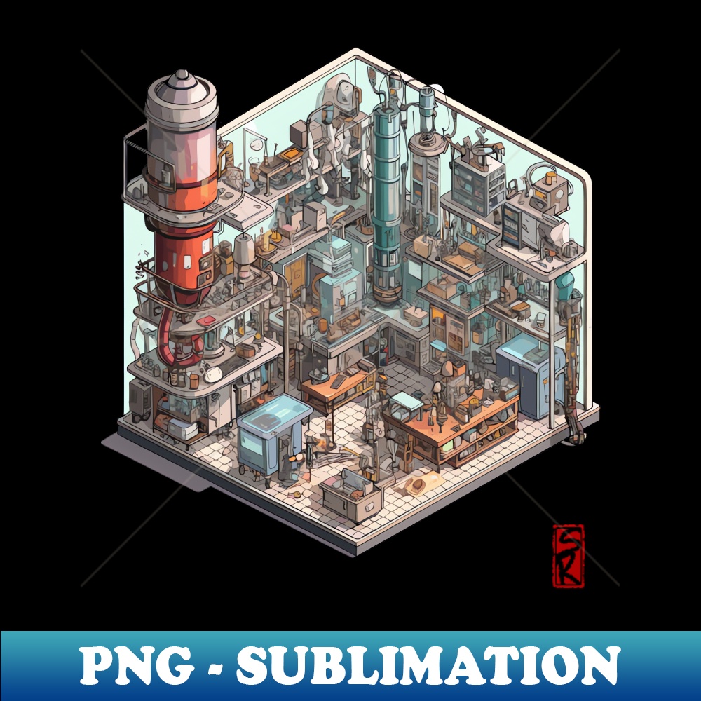 Isometric lab - PNG Sublimation Digital Download - Unleash Y | Inspire ...