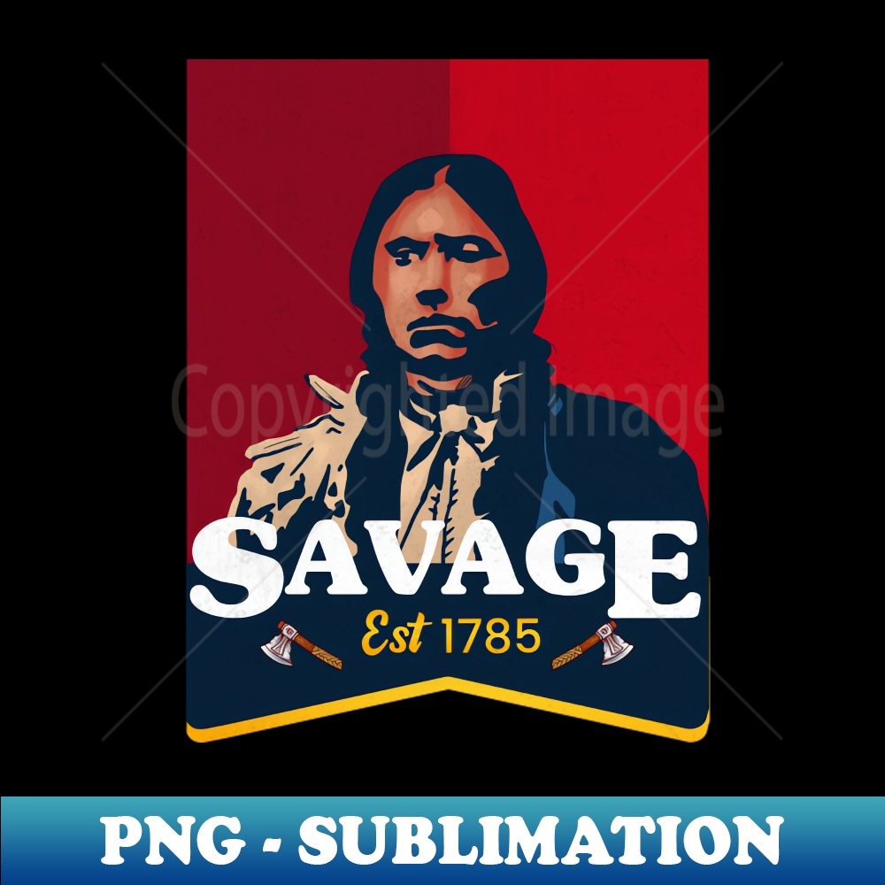 Native American Comanches Savage Design - Artistic Sublimati | Inspire ...