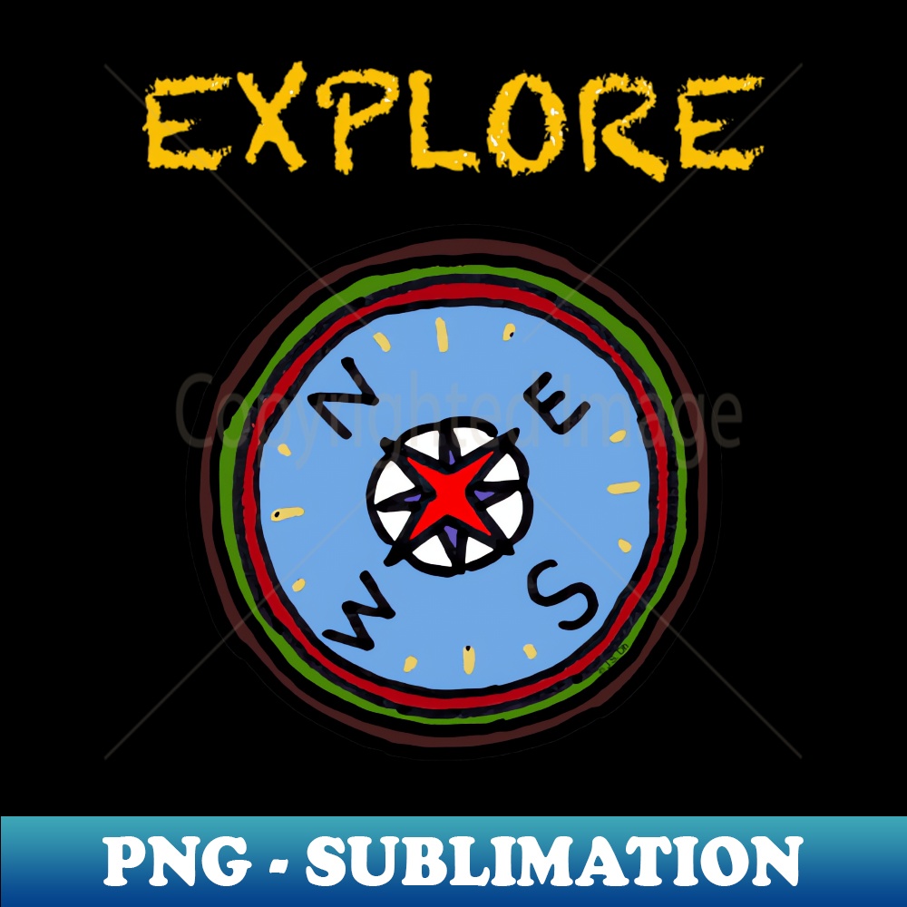 explore compass - PNG Transparent Digital Download File for - Inspire ...
