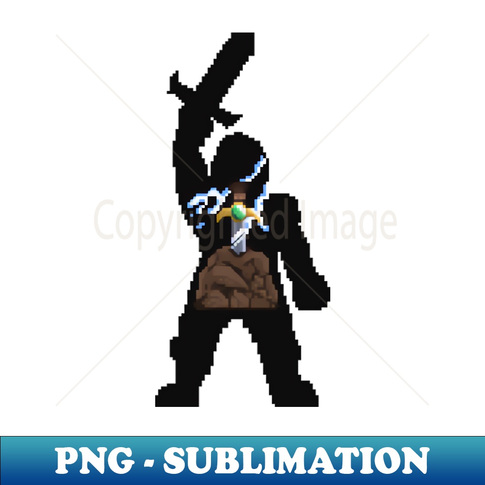 Knight and the Sword - Clear - PNG Sublimation Digital Downl | Inspire ...