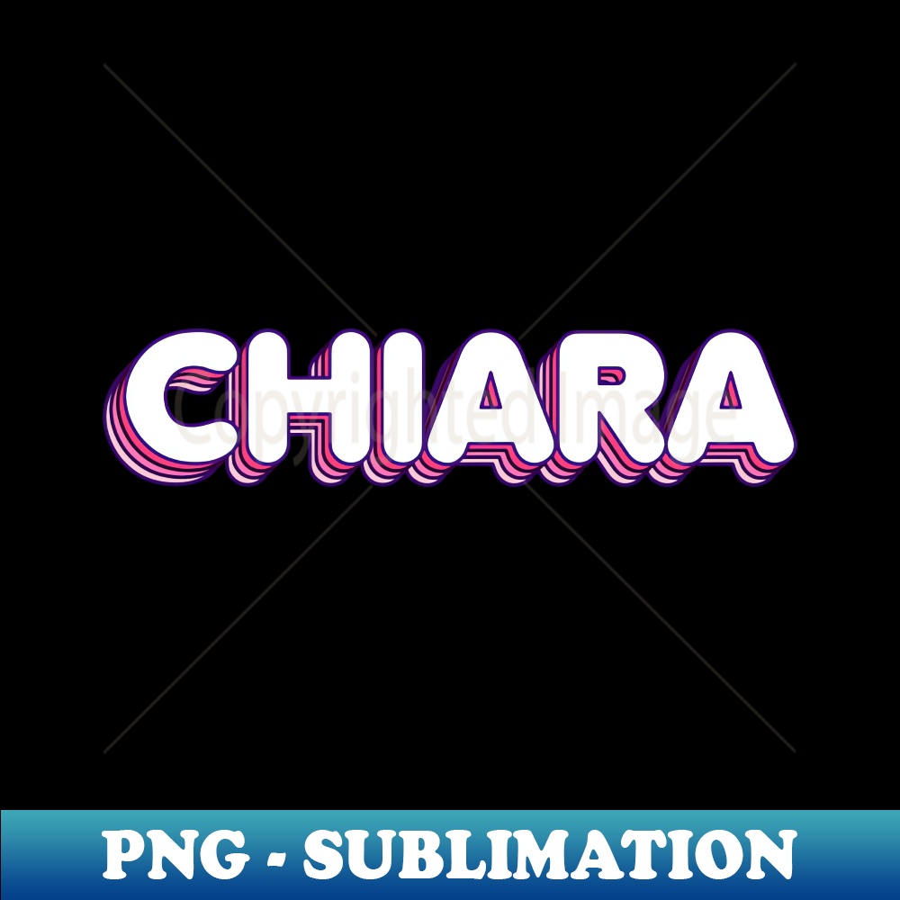 Pink Layers Chiara Name Label - Creative Sublimation PNG Dow | Inspire ...