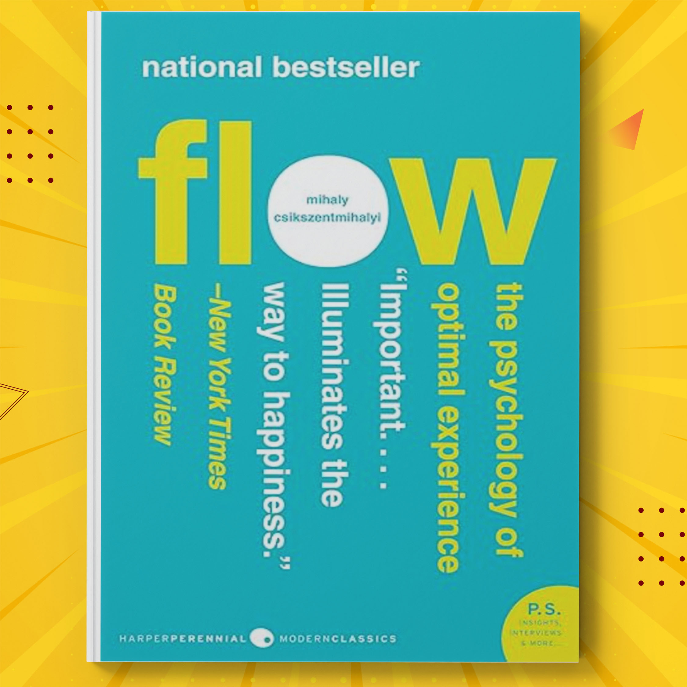 Flow: The Psychology of Optimal Experience (Harper Perennial | Inspire Uplift