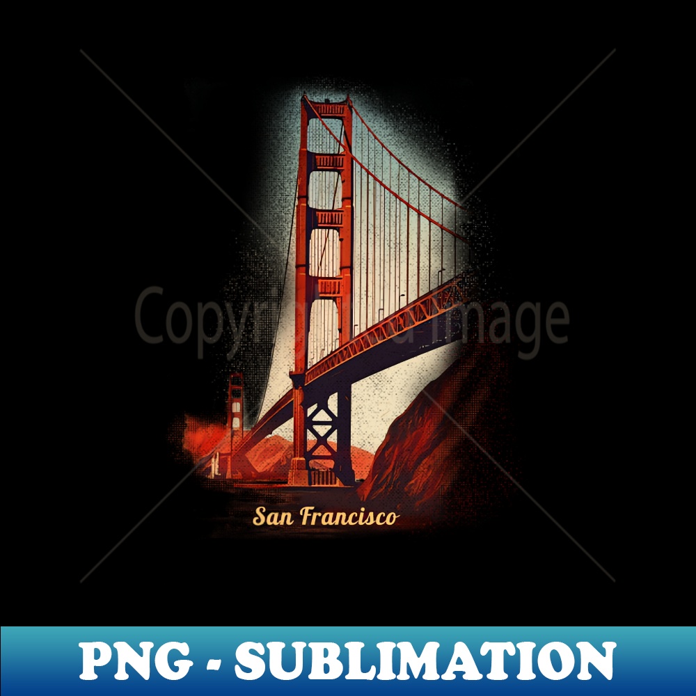 Golden Gate Bridge 2 San Francisco California - PNG Transpar | Inspire ...