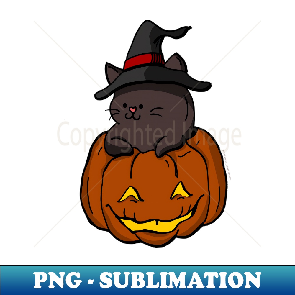 Cute Kittens - Pumpkin - PNG Transparent Sublimation Design - Inspire ...