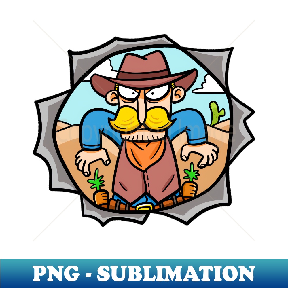Vegan cowboy is watching you - PNG Sublimation Digital Downl | Inspire ...