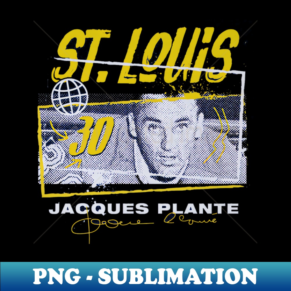 Jacques Plante St Louis Tones - Special Edition Sublimation | Inspire ...