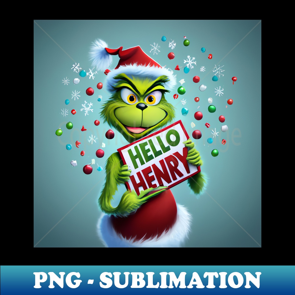 Hello Henry - Aesthetic Sublimation Digital File - Unleash Y - Inspire ...