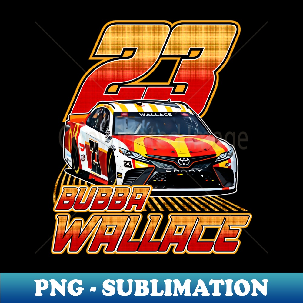 Bubba Wallace 23 - PNG Transparent Sublimation File - Create | Inspire ...