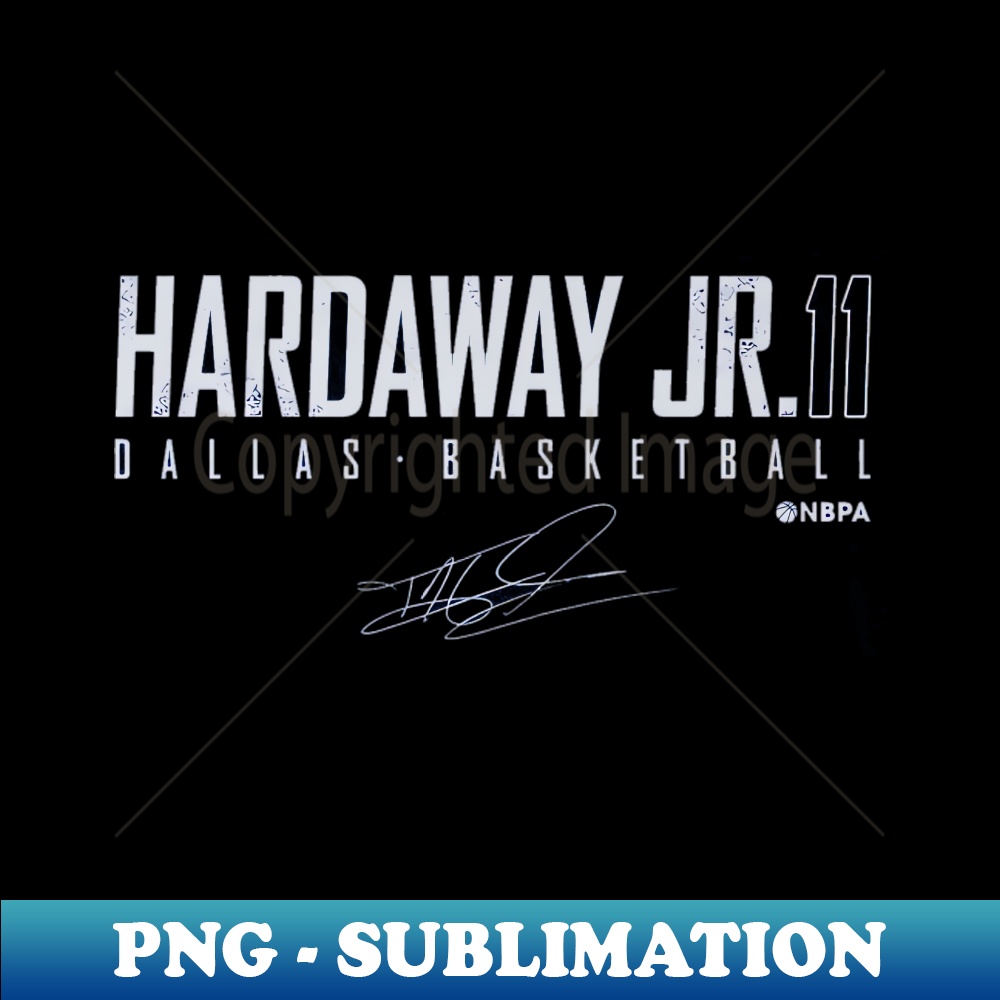 Tim Hardaway Jr Dallas Elite - Signature Sublimation PNG Fil | Inspire ...