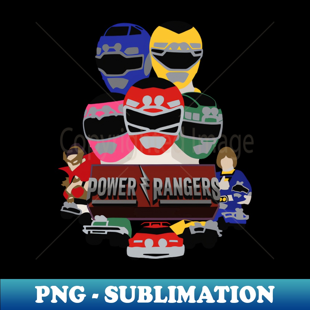 Dynamic Duo Red And Blue Power Rangers In Sync - PNG Transpa | Inspire ...