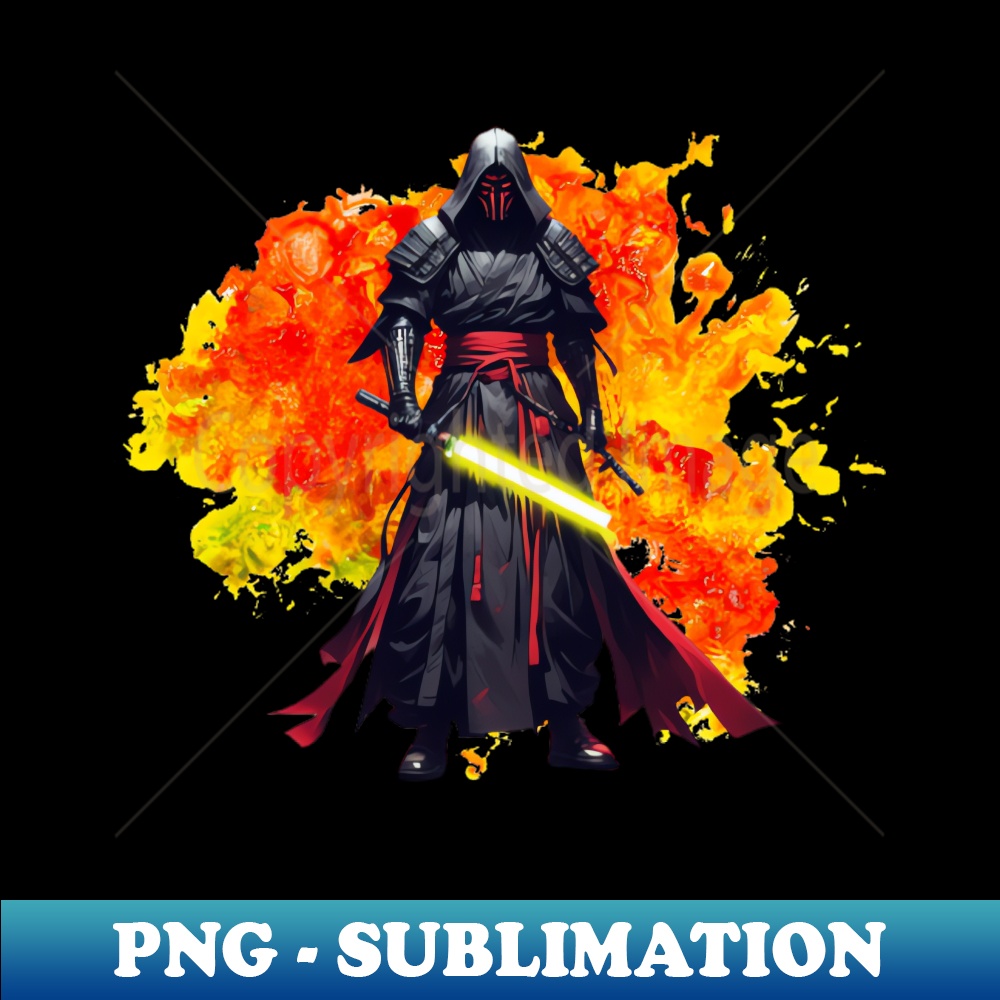 samurai sticker with lightsaber - Modern Sublimation PNG Fil | Inspire ...