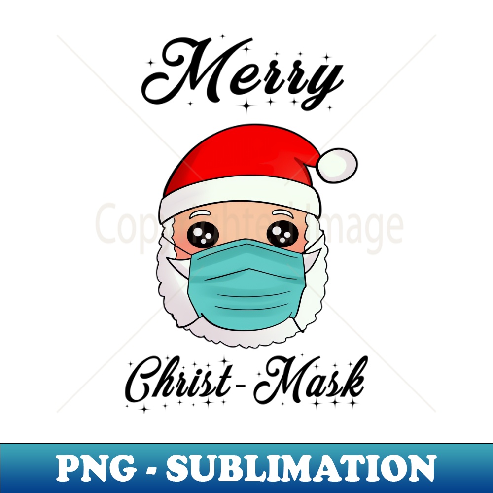 Merry Christ Mask - Modern Sublimation PNG File - Defying th | Inspire ...