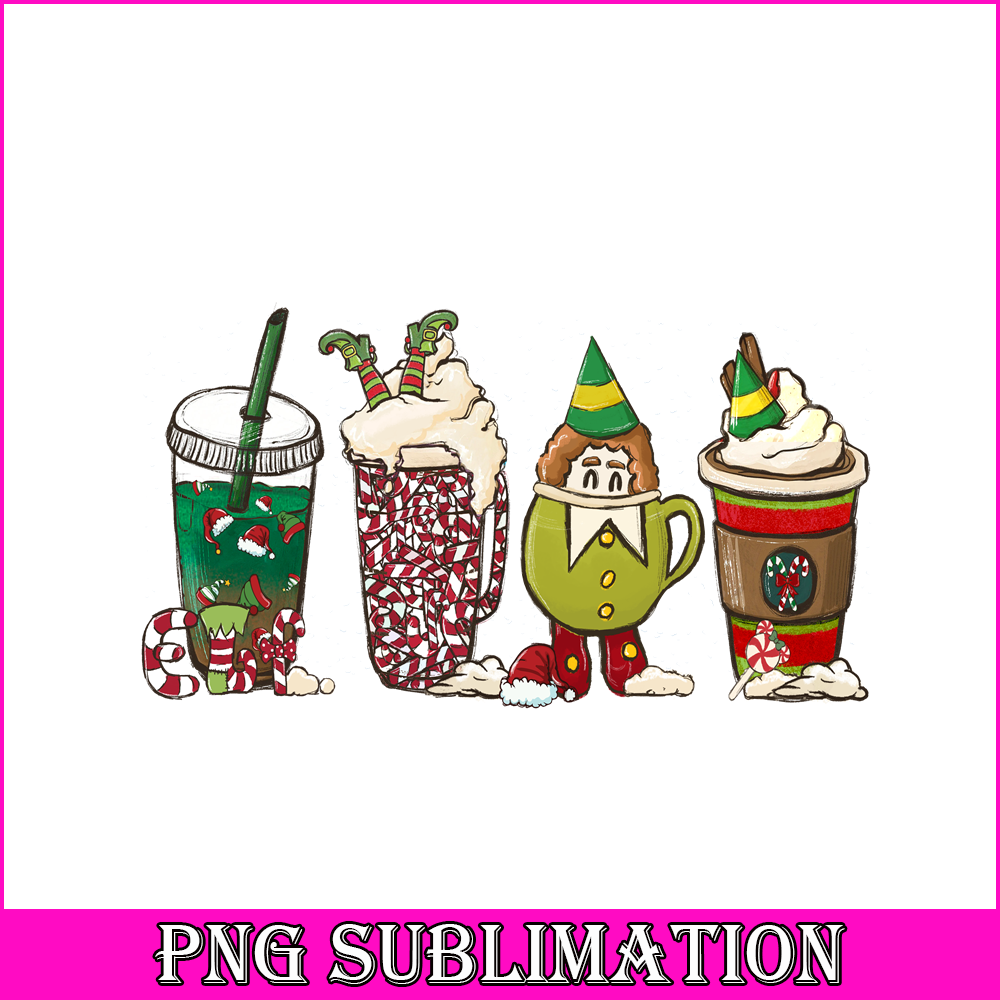 Christmas coffee png | Inspire Uplift