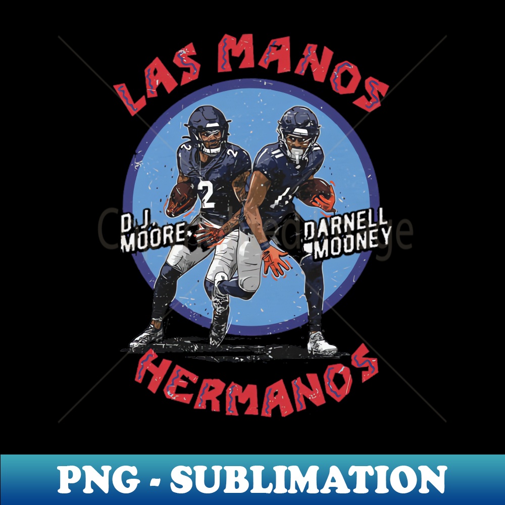 DJ Moore Darnell Mooney Chicago Las Manos Hermanos - Sublim | Inspire ...