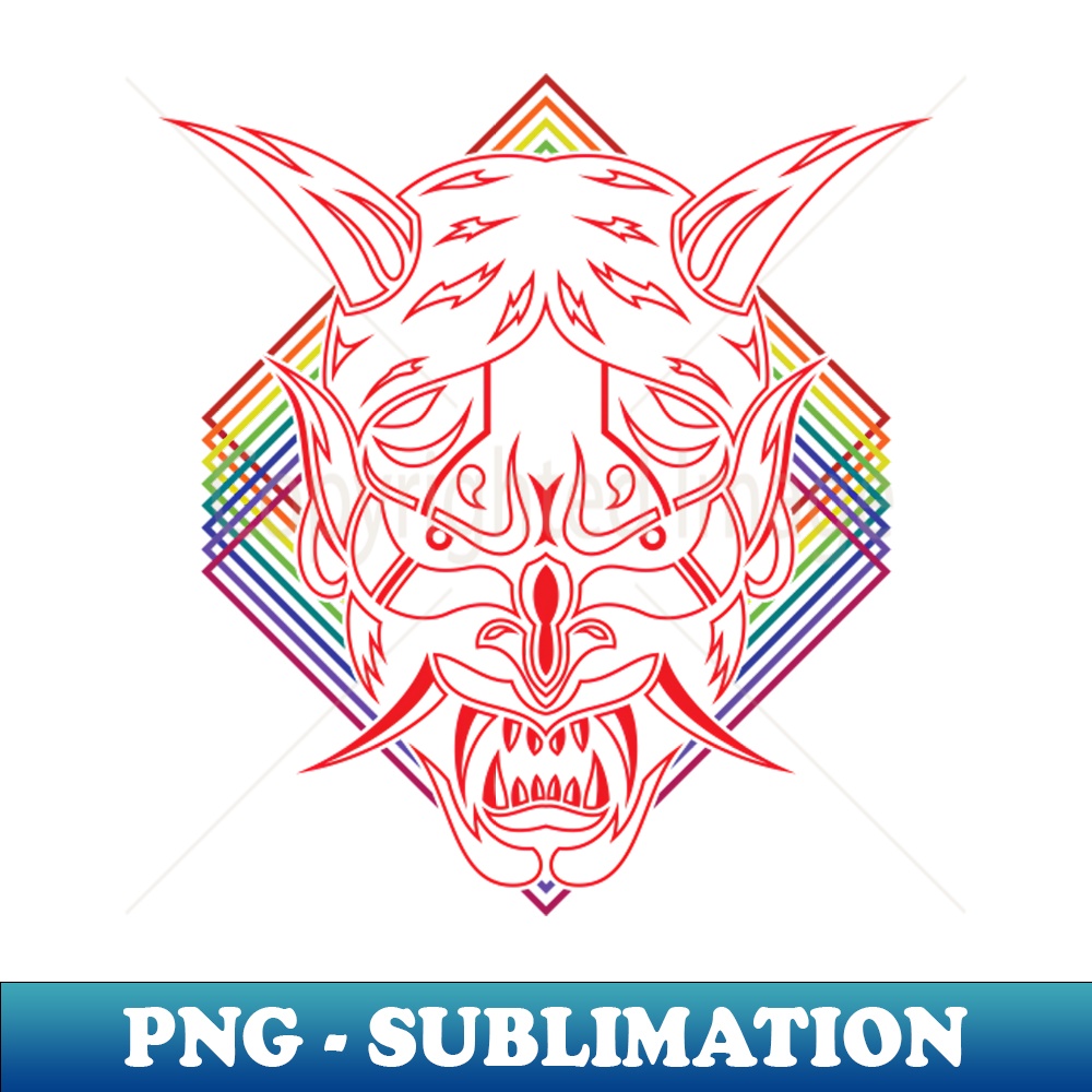 Retro Red Shinigami - Exclusive PNG Sublimation Download - R | Inspire ...