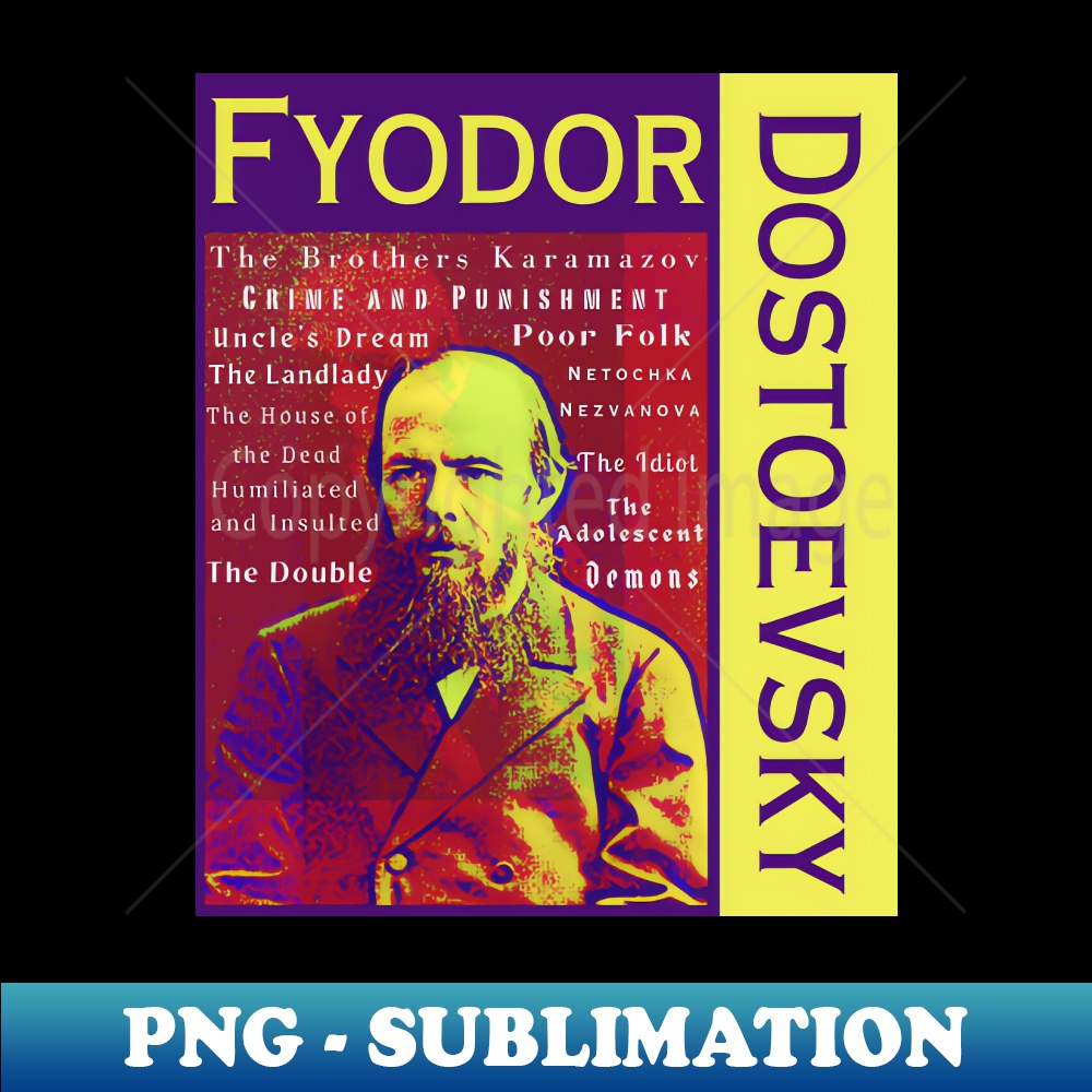 Copy of Fyodor Dostoyevsky portrait with Quote - Special Edi | Inspire ...