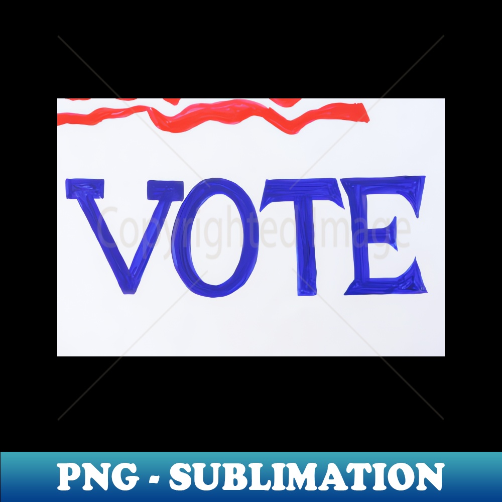 vote - PNG Transparent Digital Download File for Sublimation | Inspire ...