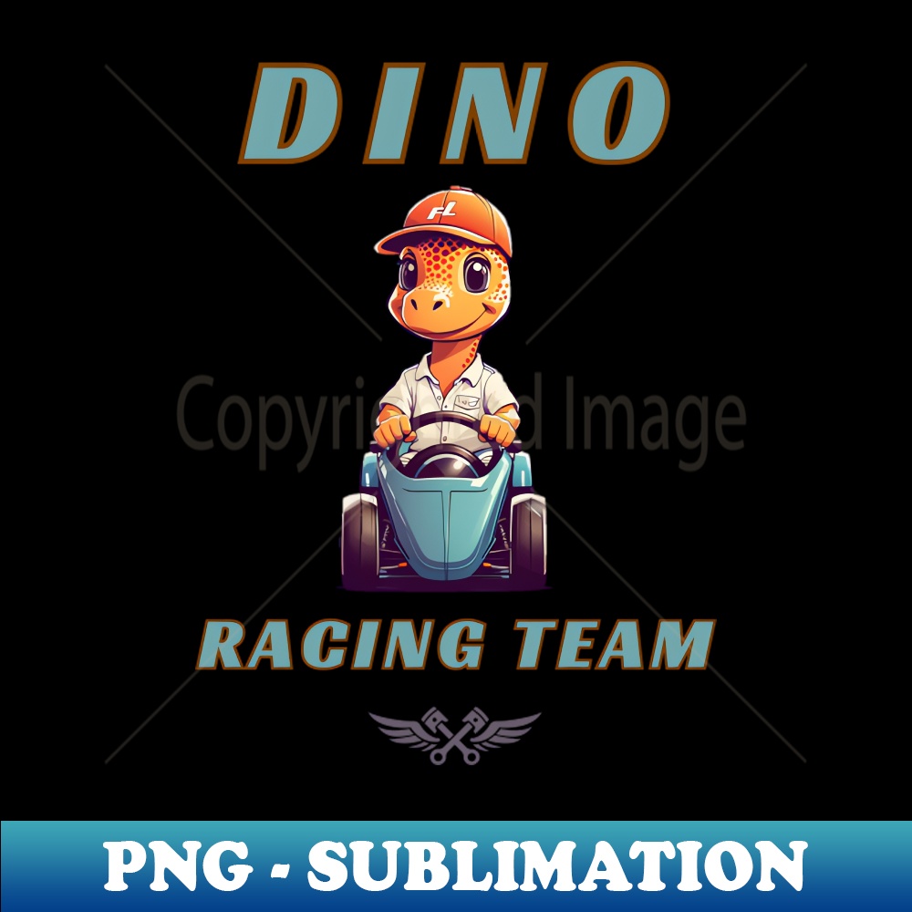 Dino racing team logo graphic for kids - Stylish Sublimation | Inspire ...