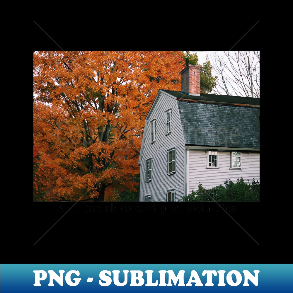 Aesthetic Fall Autumn design - PNG Transparent Sublimation | Inspire Uplift