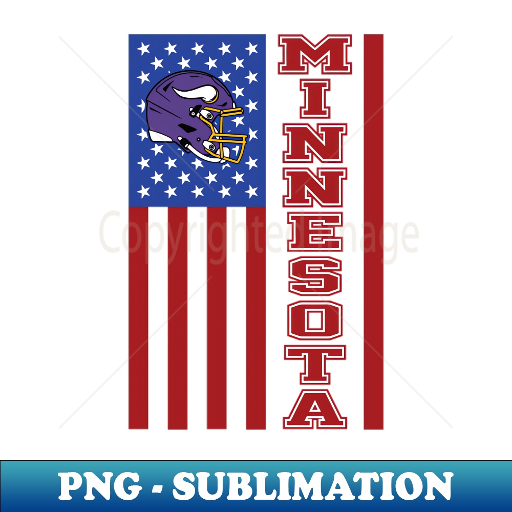 Minnesota Football Team - PNG Transparent Sublimation File - - Inspire ...