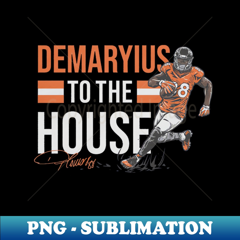 Demaryius Thomas To The House - High-Resolution PNG Sublimat | Inspire ...