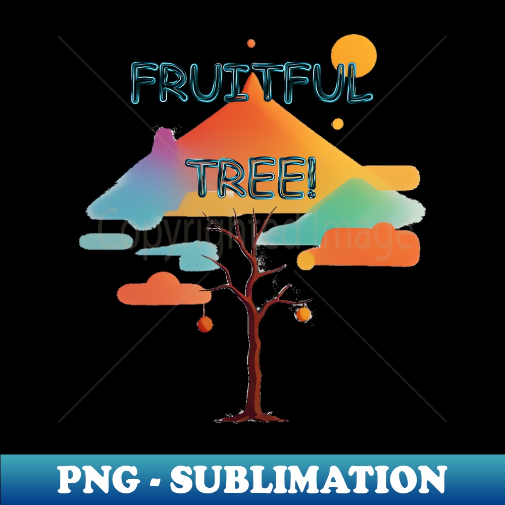 FRUITFUL TREE - Digital Sublimation Download File - Spice Up | Inspire ...